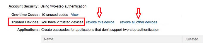 Manage Trusted Devices | EhloMail User Guide